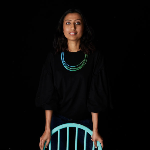 Super String Necklace by Gilly Langton