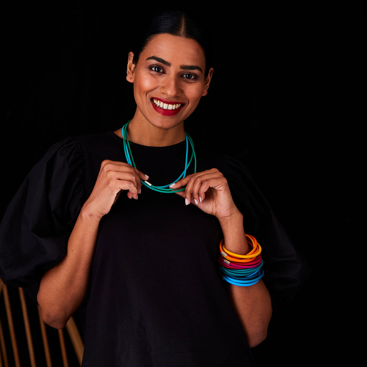 String Necklace by Gilly Langton