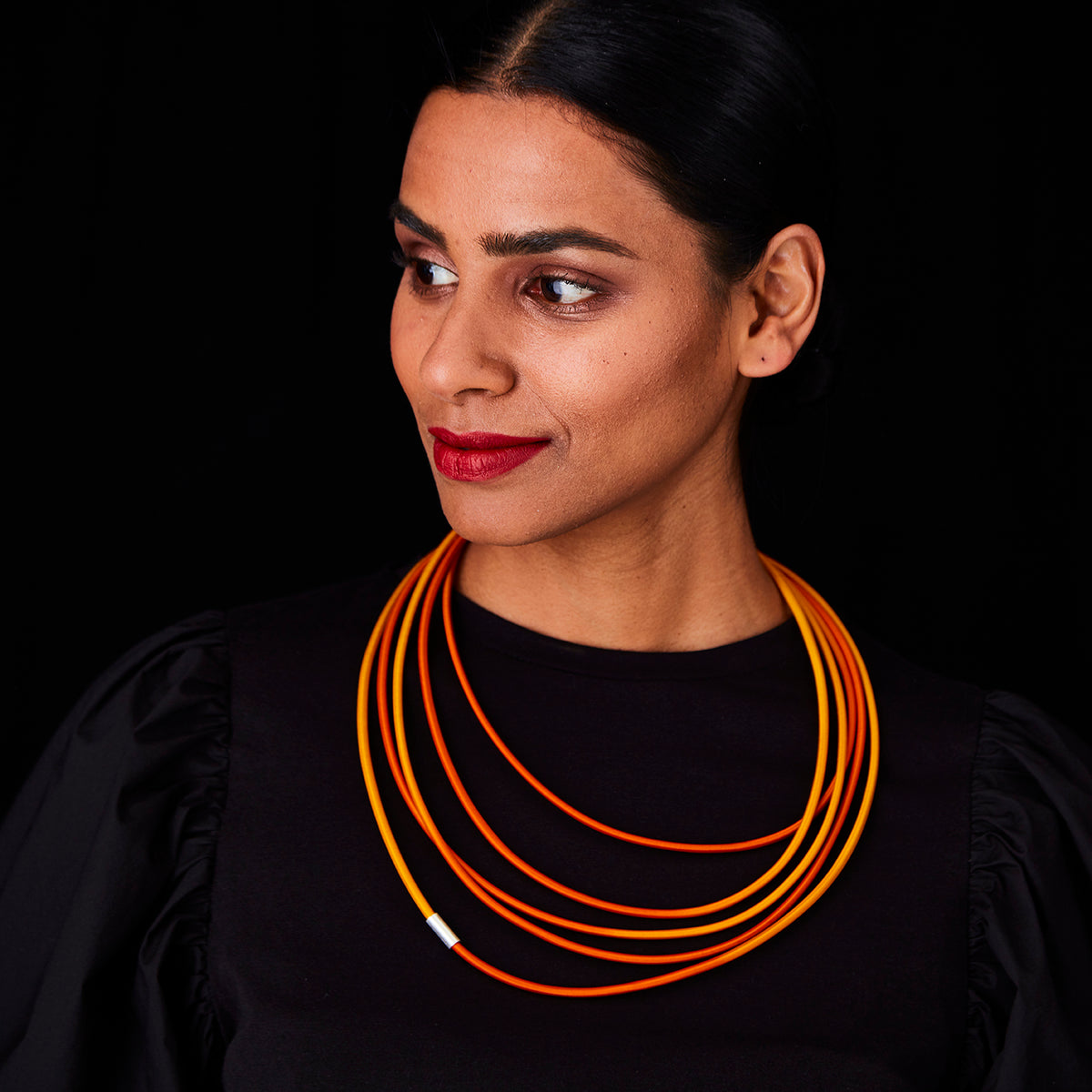 Super String Necklace by Gilly Langton